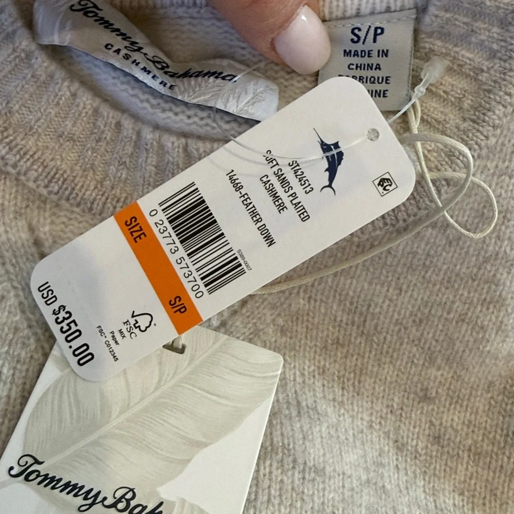 Tommy Bahama | Sweaters | Tommy Bahama Soft Sand Plaited Crewneck ...